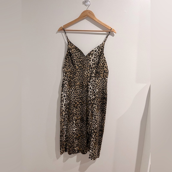 Express | Dresses | Leopard Express Slip Dress | Poshmark
